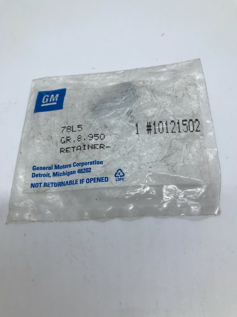 Genuine GM Side Baffle Lower Retainer 10121502 for sale online | eBay