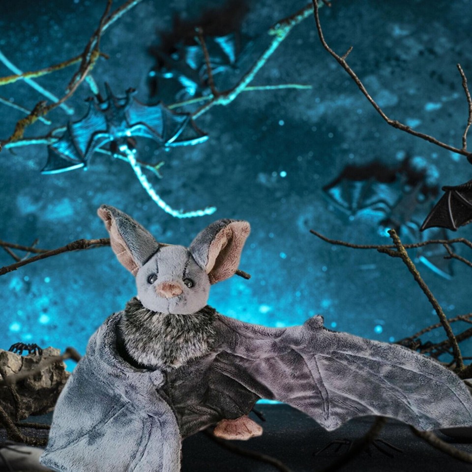 Halloween Bat Plush 13 Inch Bat Stuffed Animals Plush Toys Soft Plush ...