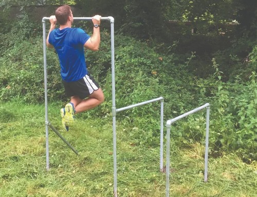 OUTDOOR GYM STATION PULL UP BAR & CHIN UP & DIPS FOR CALISTHENICS ...