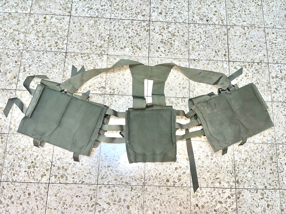1980's Idf Tactical Combat Vest Harness Zahal Israeli Army Made in ...