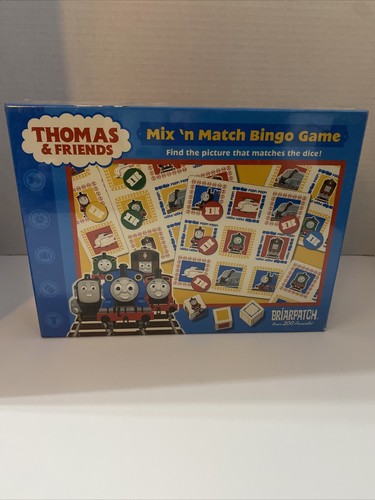 Thomas The Tank Engine Train & Friends Mix 'N Match Bingo Game Complete ...
