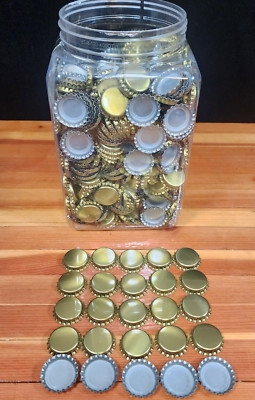 Over 3.5 Lbs of Gold Crown Oxygen Barrier Pry off Bottle Caps Un ...