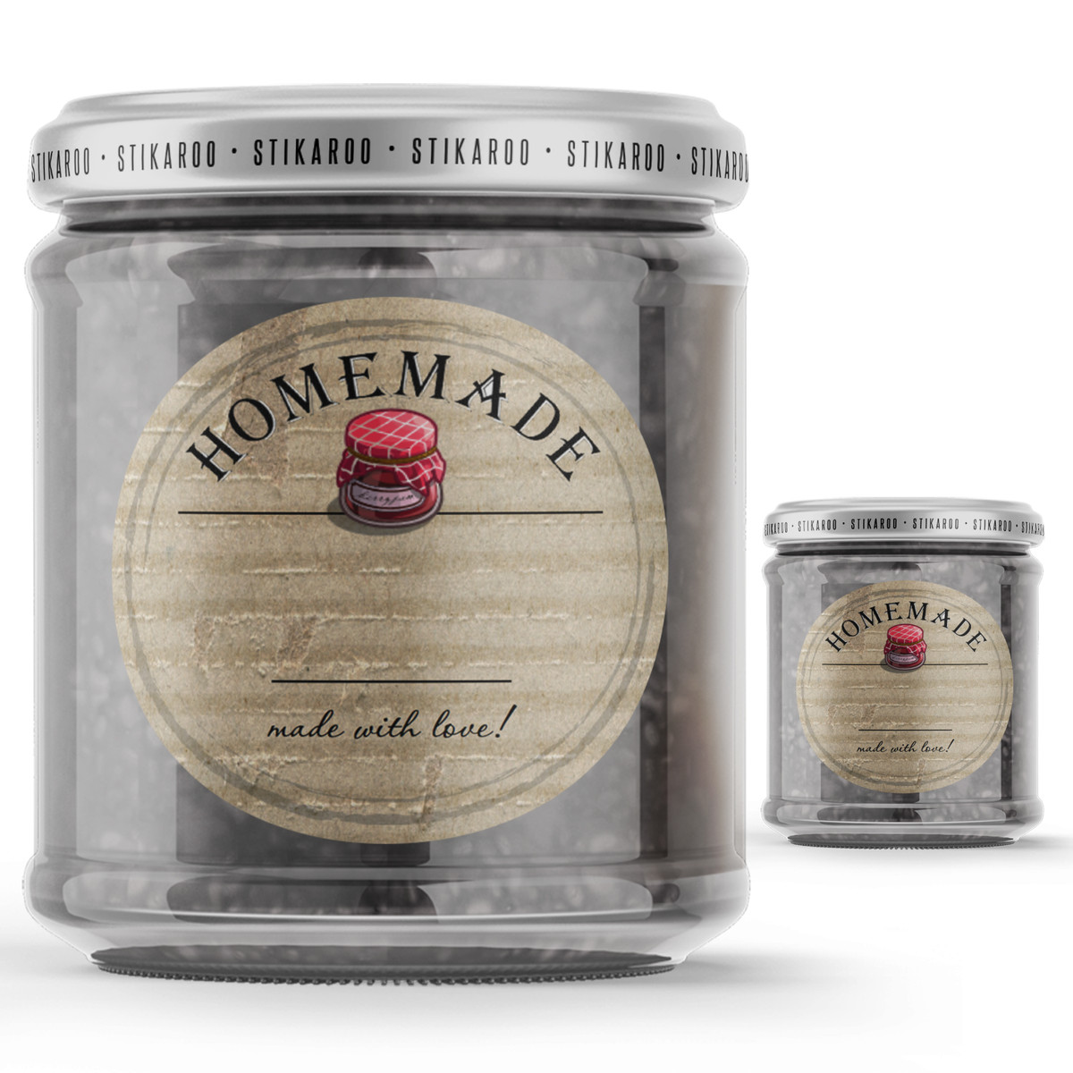 Blank Jar Label