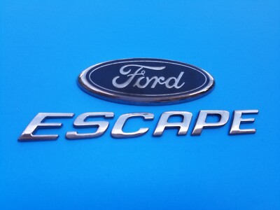 01 02 03 04 05 06 07 FORD ESCAPE REAR EMBLEM LOGO BADGE SYMBOL SET OEM ...