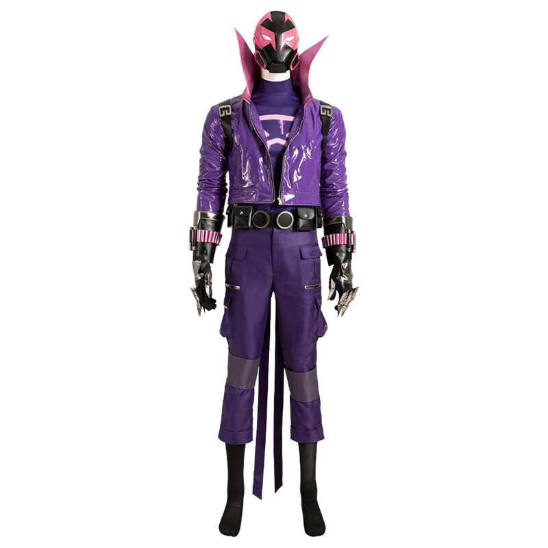 Spider-Man Prowler Miles Morales Cosplay Costume With Mask Outfit Men ...
