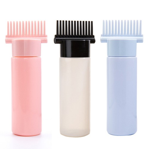 120ml Hair Dye Bottle Applicator Comb Refillable Hair Colouring ...