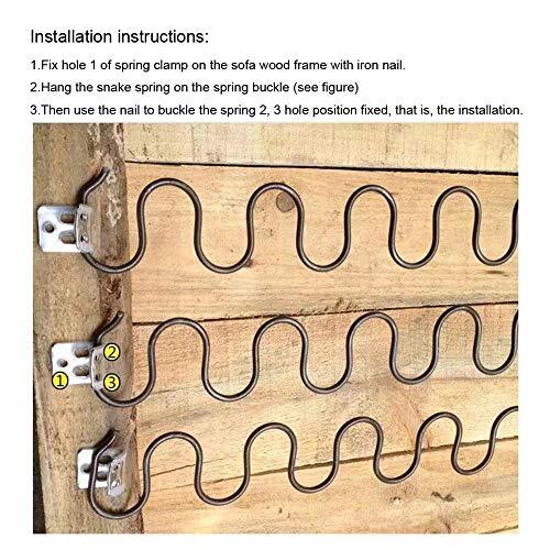 Upholstery Furniture Spring Clips Sofa Spring Repair Kit For Couch ...