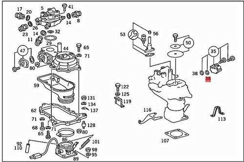 Genuine MERCEDES Sealing ring 0129979748 | eBay
