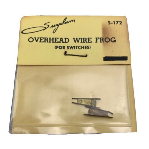 Suydam S-172 HO Overhead Wire Frog (for Switches) - Pair of 2 | eBay