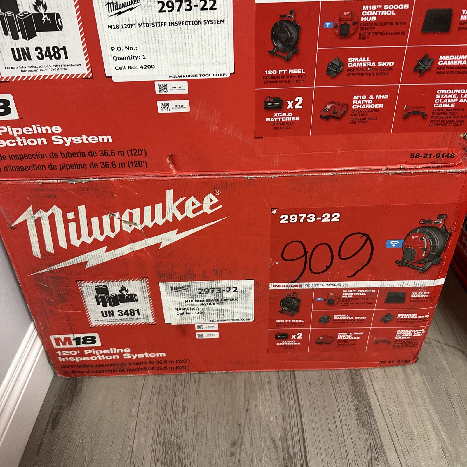 Milwaukee 2973-22 M18 Pipeline Inspection System - Black/Red ...