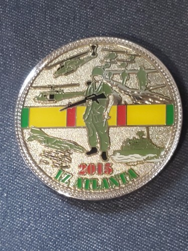 US Army GEORGIA Veterans DAY PARADE 2015 LZ ATLANTA Challenge Coin | eBay