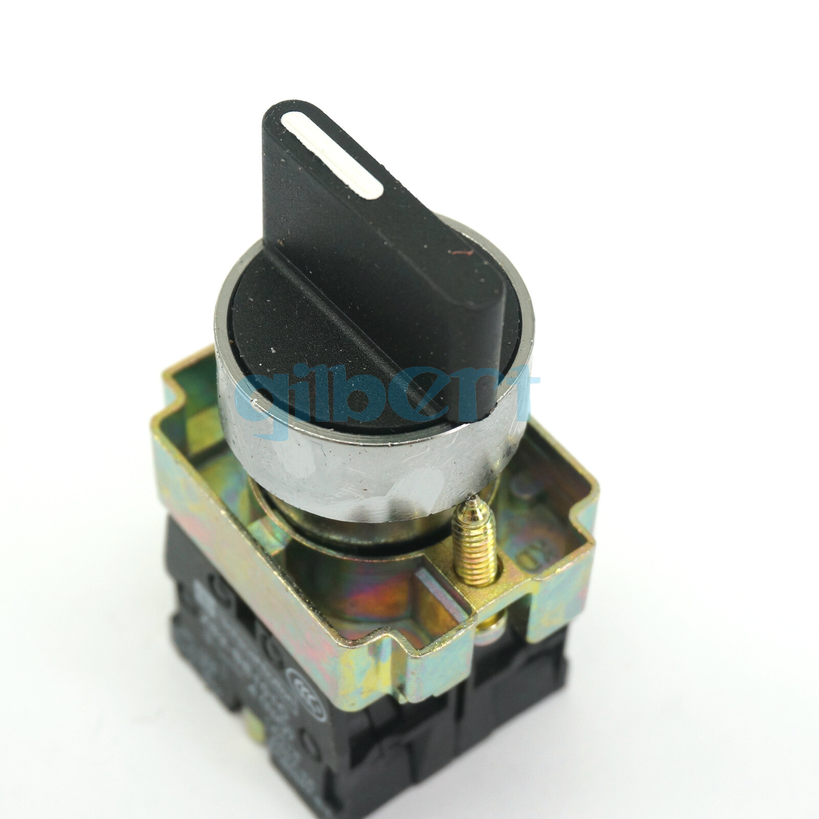 XB2BD53C 2 N/O 3 Positions Spring Return Selector Switch 22mm Mount ...