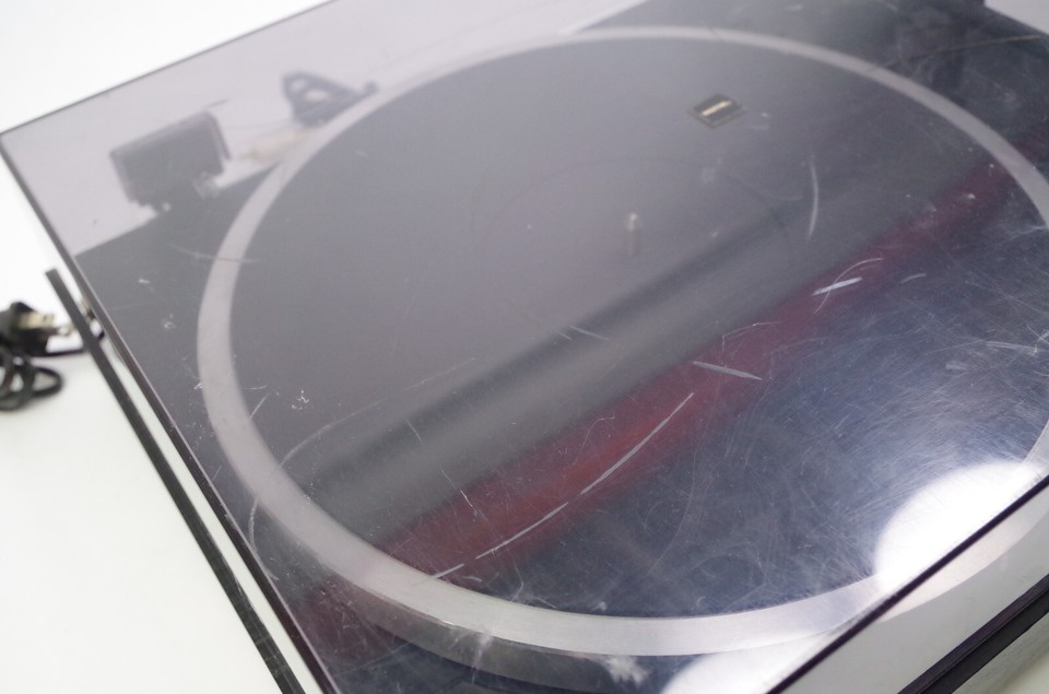 Rotel Model RP-855 Turntable, Manual 2-Speed Belt-Driven Missing One ...