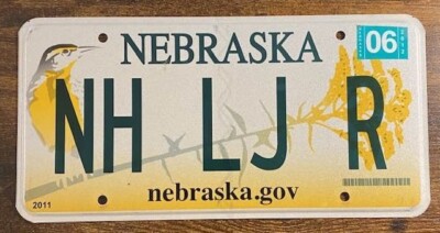 NH LJ R Vanity License Plate | eBay