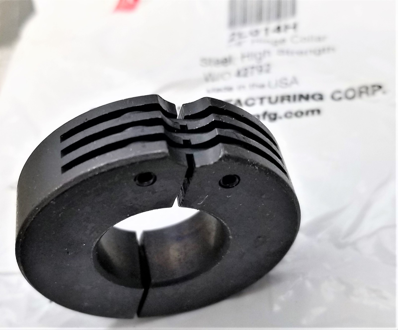 Stafford HINGE TYPE SHAFT COLLARS 2L014H 7/8" Bore 1.875" OD .5" W for ...