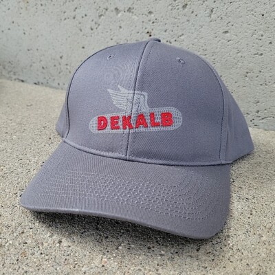 Dekalb Seeds Flying Corn Farmer Trucker Hat Baseball Cap Snapback Red ...