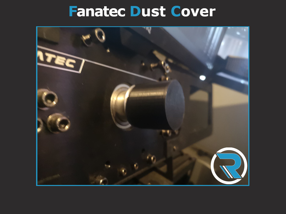Fanatec Steering Wheel Base Dust Cover Fits All Fanatec Wheel Bases ...