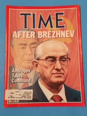 Time Magazine November 22 1982 After Brezhnev Andropov Takes Command | eBay