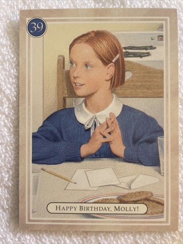 The American Girls Collection Card Happy Birthday, Molly! # 39 Emily | eBay