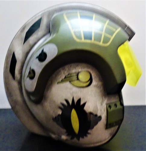 Star Wars Denuo Novo Rogue One Gold Leader X-Wing Rebel Pilot Helmet ...