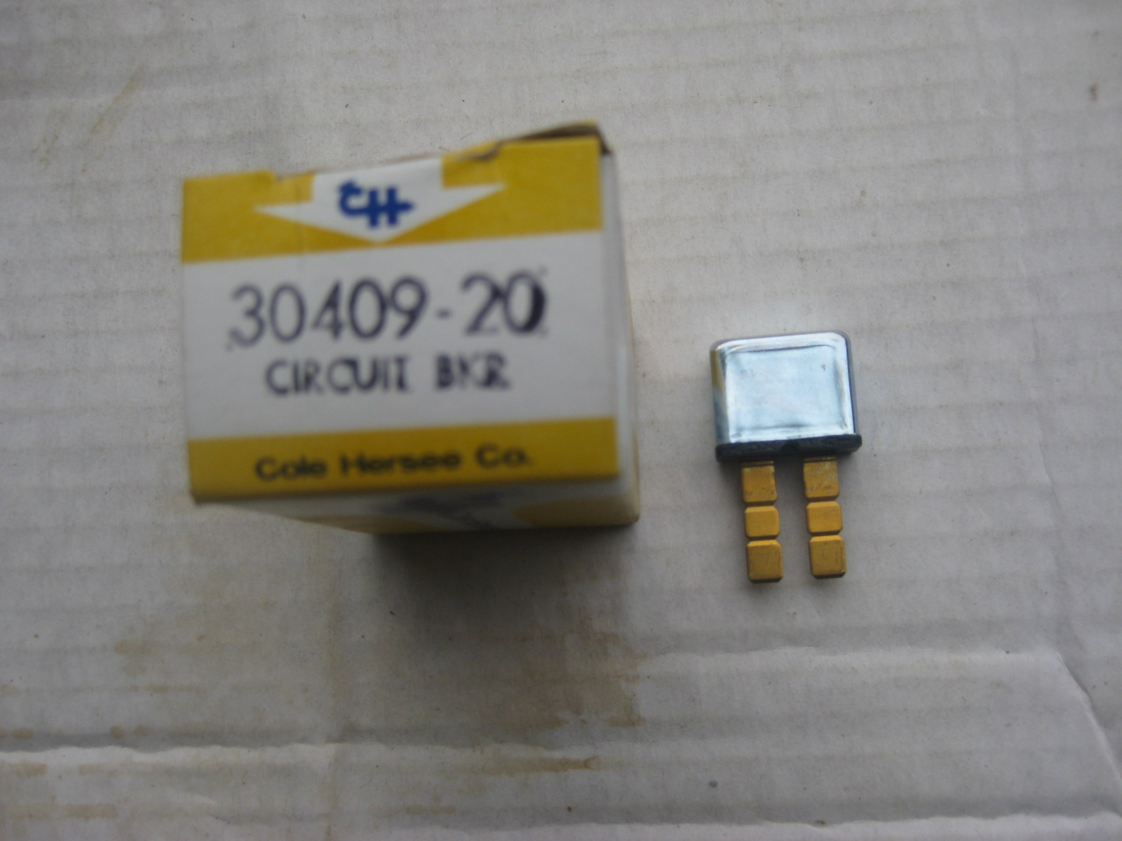 Cole Hersee 30409-20 Circuit Breaker, ATC/ATO Type I, 12V, 20 amp, NOS ...