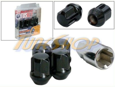 KICS 4 TUSKEY SPECIAL LOCK 12X1.5 1.5 ACORN WHEELS RIMS LUG NUTS CLOSE ...