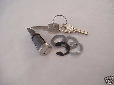 CARAVAN MOTORHOME CARALOC 640 MC DOOR LOCK BARREL & 2 KEYS KEY - PO379 ...