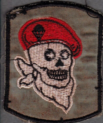 US Army 5th Special Forces Red Hats Skull Vietnam Patch C-12 | eBay