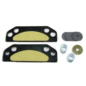 POLARIS RANGER 500 700 800 900 EV 05-13 PARKING BRAKE PADS WITH SHIMS ...