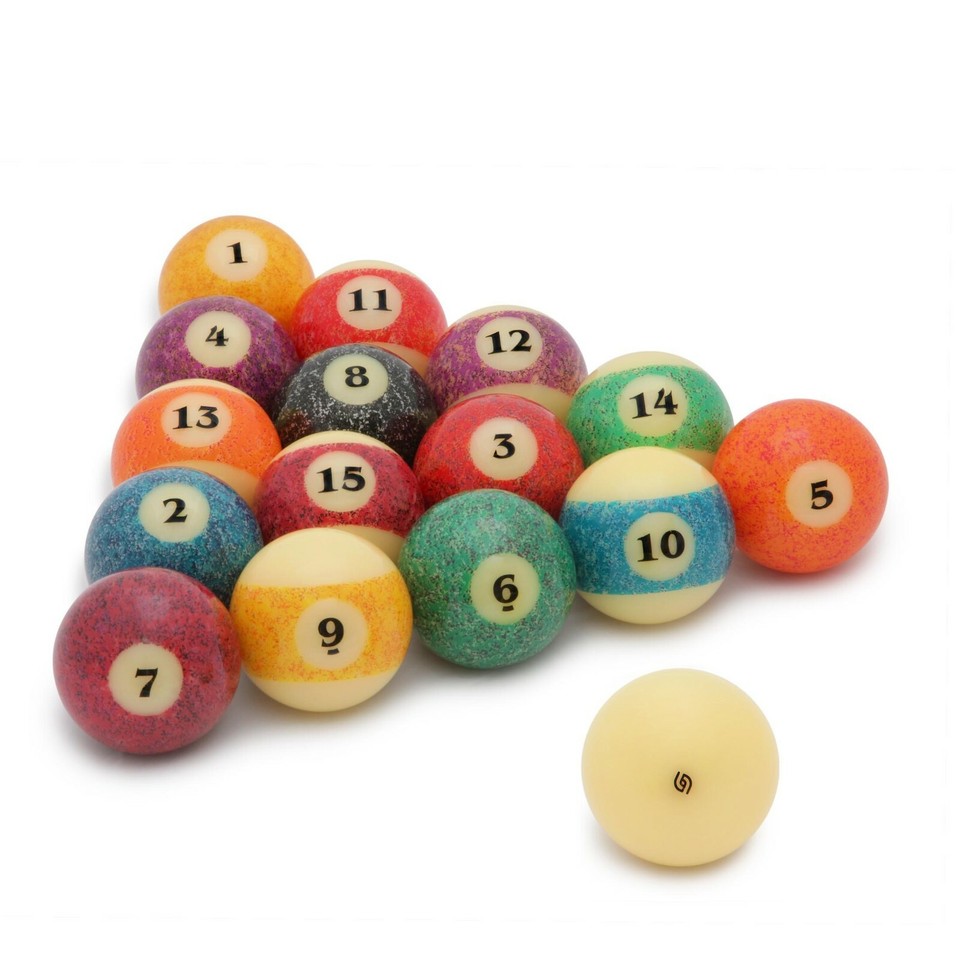Aramith Stone Billiard Pool Ball set 2 1/4" Granite Look | eBay