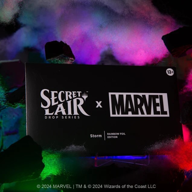 MTG Secret Lair x Marvel The Astonishing Foil Bundle + Arcane Signet ...