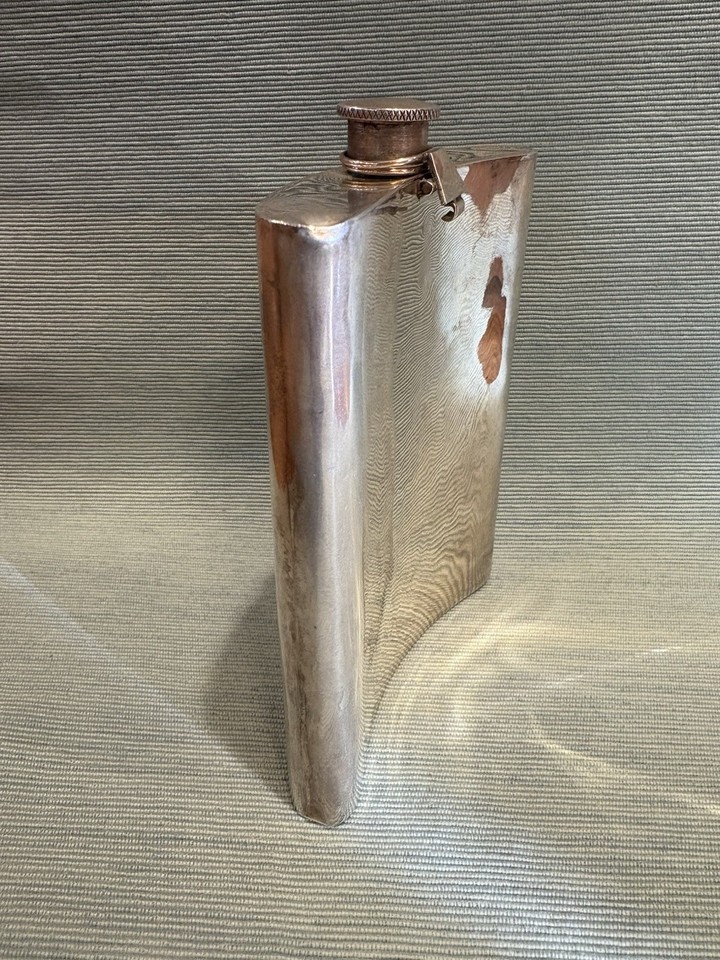 Early/ Mid 20th Century Sterling Silver Hip Flask | eBay
