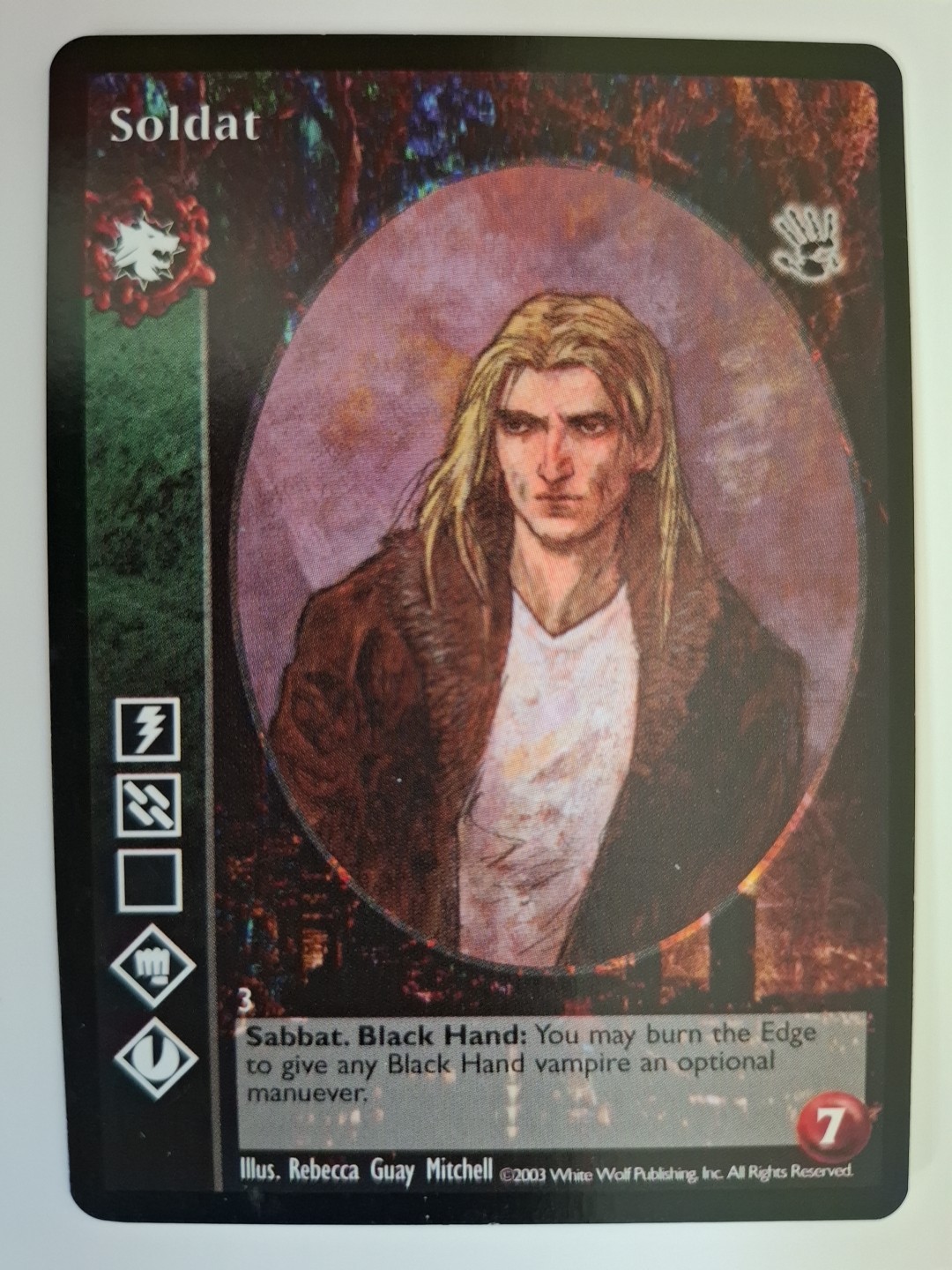 Soldat VTES Vampire Jyhad CCG Black Hand | eBay UK