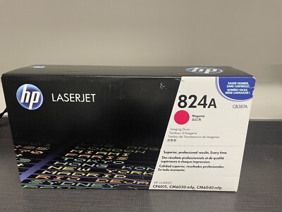 HP 824A CB387A Magenta LaserJet Toner Drum CP6015, CM6030 mfp, CM6040 ...