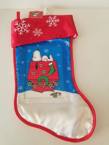 SNOOPY CHRISTMAS STOCKING PEANUTS WORLDWIDE 2013 ITEM #277175 | eBay