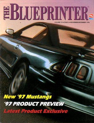 Magazine AMT/Ertl Blueprinter Volume 10 Number 6 November 1996 Star ...