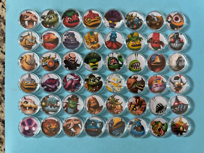 Skylanders Trap Team Traps With Trapped Villains NFC Coins **Villains ...