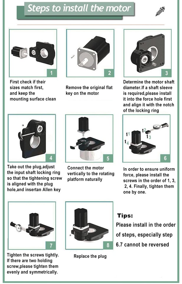 CNC Hollow Rotating Table Stepper Servo Turntable Replace DD Motor Cam ...