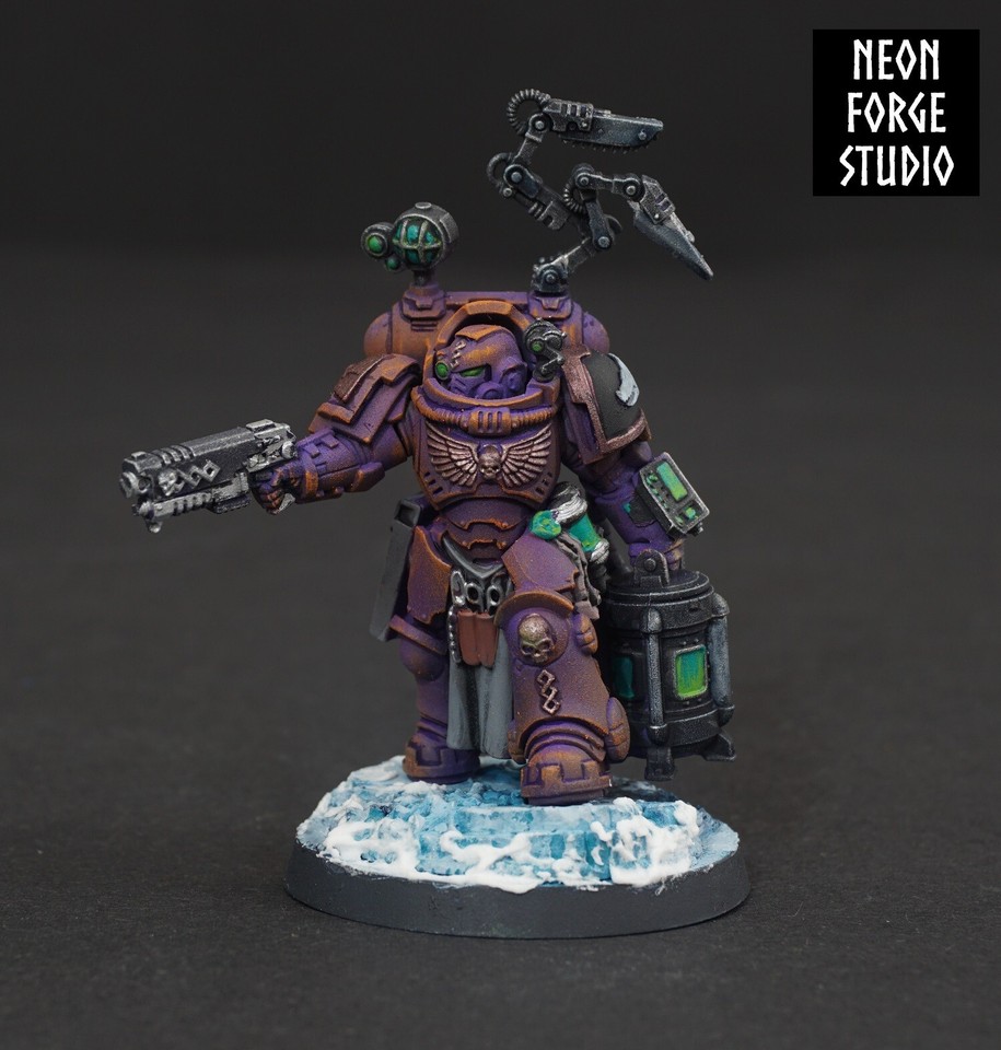 WH40K Space Marines Army Commission Salamanders Dreadnought Eradicators ...