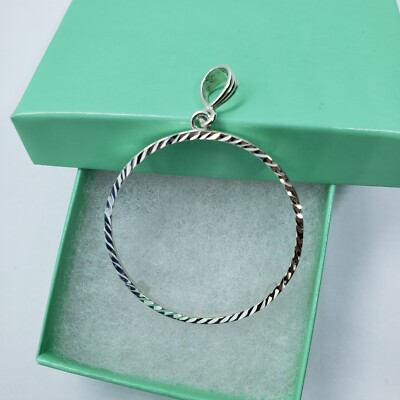 Sterling Silver 1 Onza Plata Libertad 36 mm Coins Bezel Prong Back ...