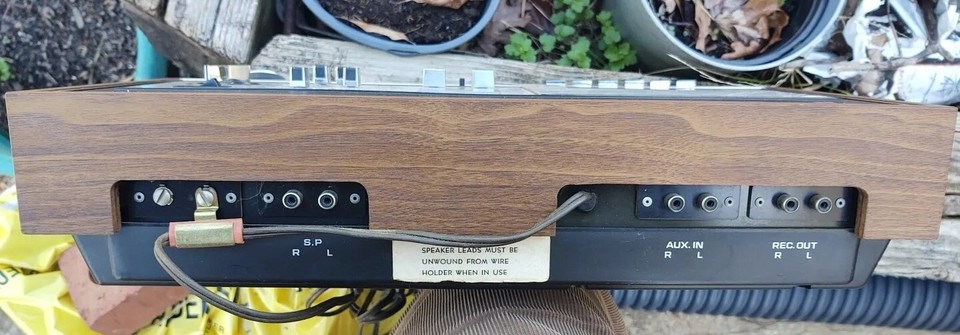 Vintage Hitachi KST-3410 Stereo AM/FM Receiver Cassette Player-No ...