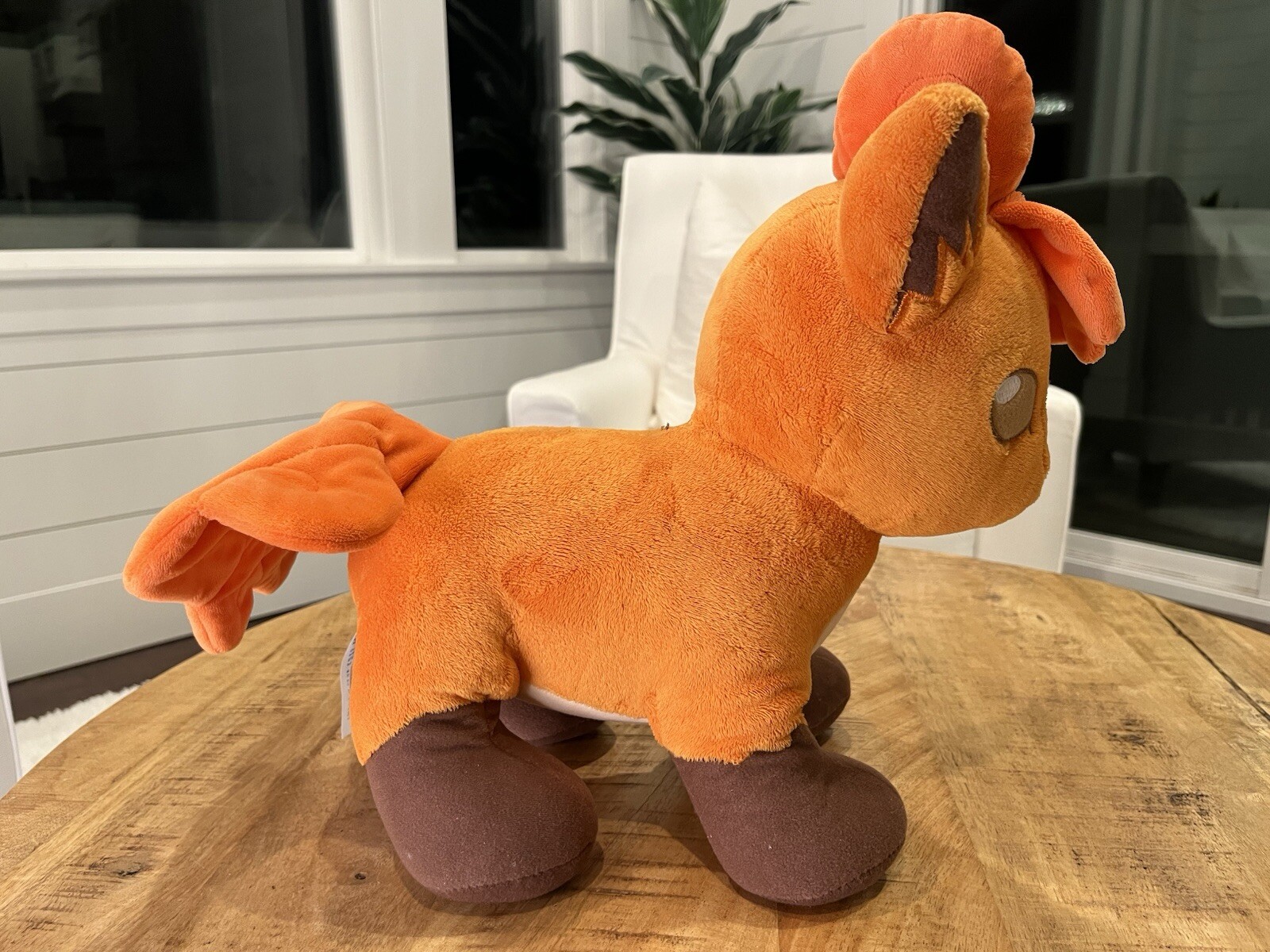 Build A Bear Vulpix 2017 Pokemon Nintendo B.A.B. Plush 14" Working ...