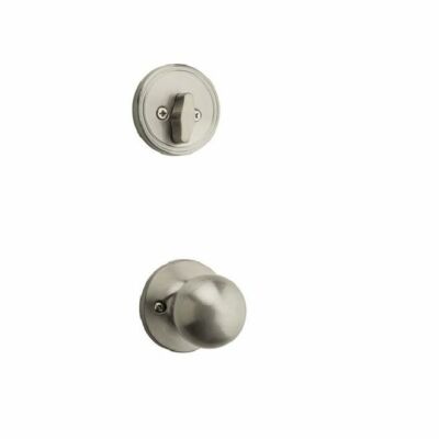Kwikset SK1150RG-15 Safelock Regina Door Lock Interior Trim, Satin ...