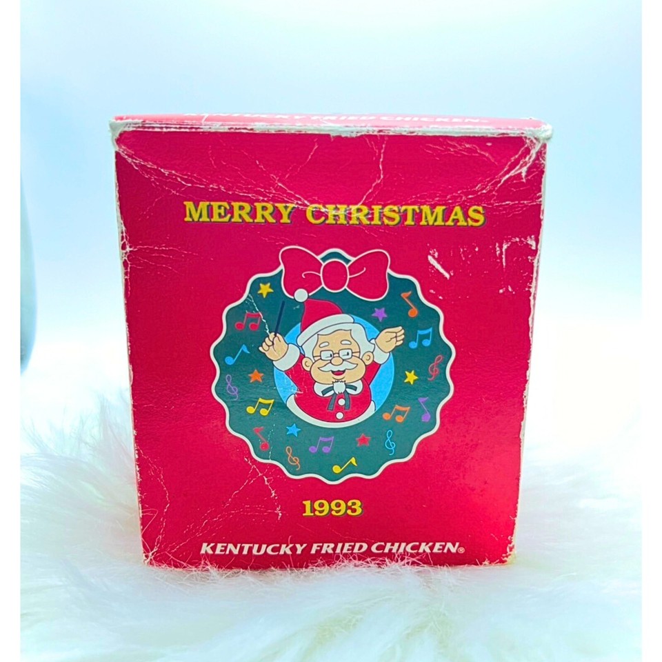 Merry Christmas 1993 Kentucky Fried Chicken Japan KFC Tree Colonel ...