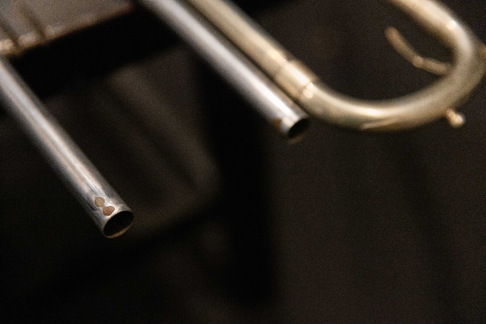 Olds Opera Trombone 1957 - Nickel/ Brass RARE Medium Bore Leadpipe | eBay