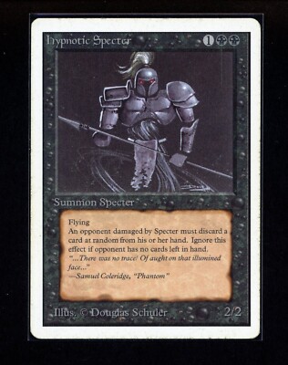 MTG Magic the Gathering | Unlimited - HYPNOTIC SPECTER | free combined ...