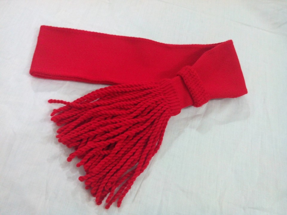 Army Sash Red wool/Sergeants Sgt red sash/sash Shoulder red Guards size ...