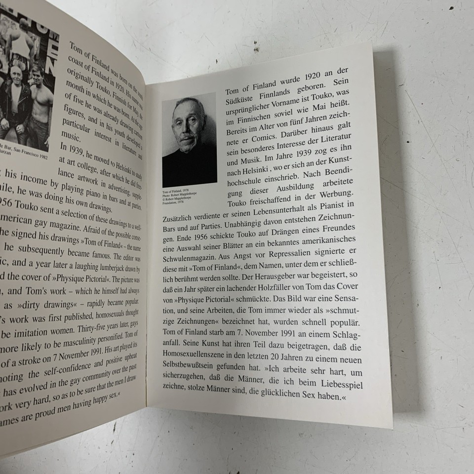 Tom Of Finland Postcard Book Taschen 1993 Edition VGC | eBay UK