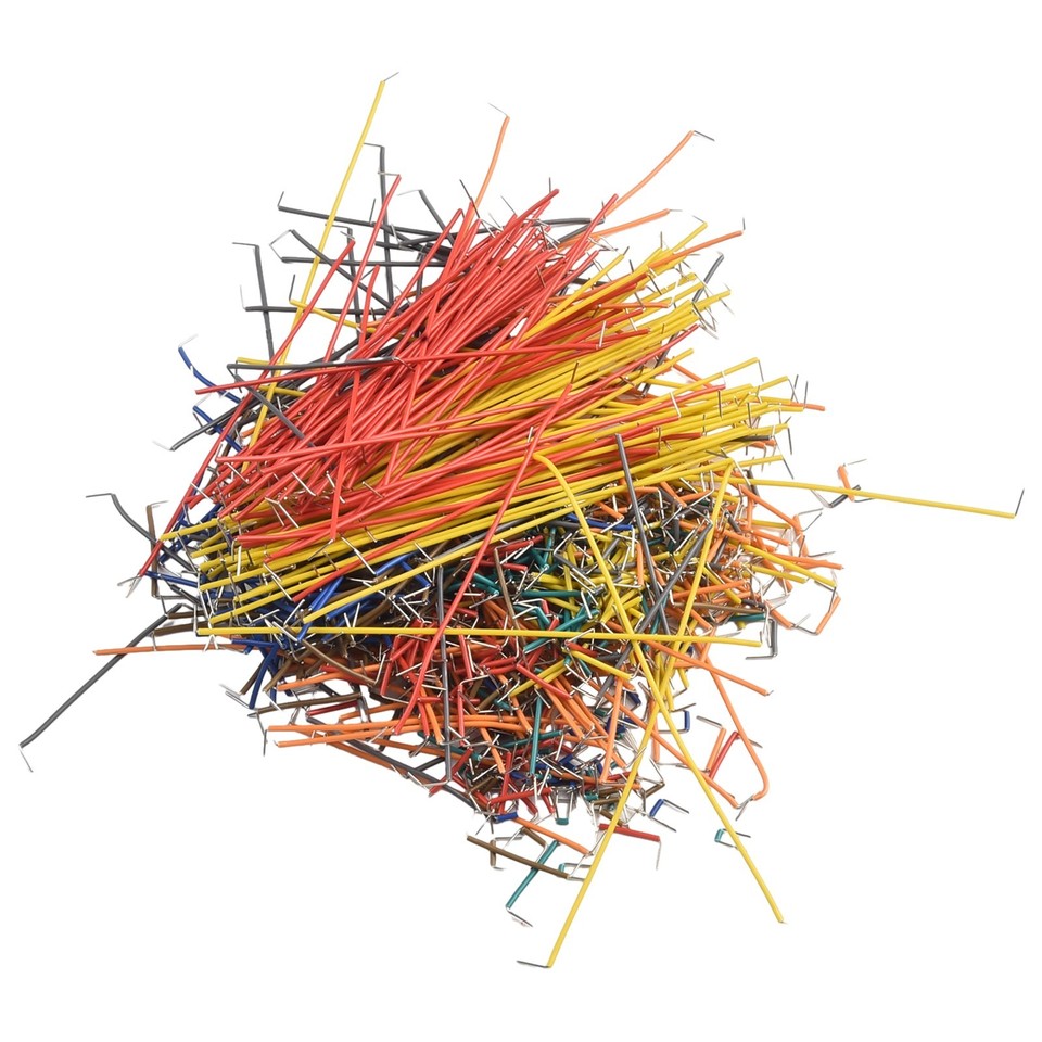 For Jumper Wire Kit 840 Pcs U Shape for Breadboard Prototyping and ...