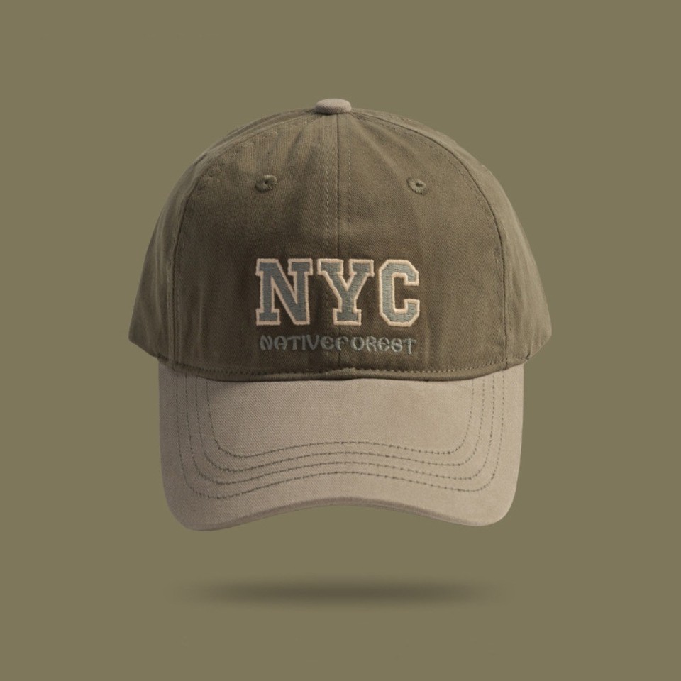 Cotton Baseball Caps Letter Peaked Cap New Sun Protection Hat Spring ...
